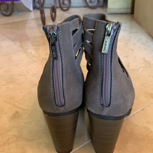 Shiekh | Shoes | Shiekh Brown Faux Leather Suede Gladiator Boots | Poshmark
